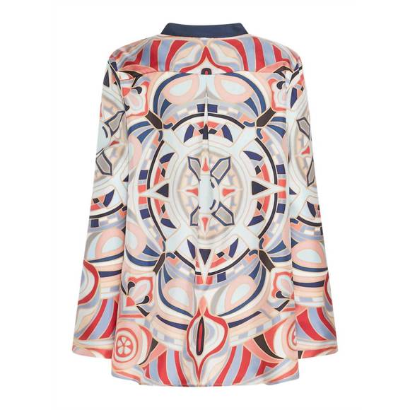 FRANCO FERRARI | Tops | New Franco Ferrari Mandala Printed Tunic Top In ...